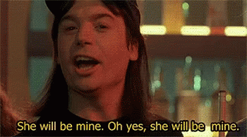 Waynes World GIF - Waynes World Shewillbemine - Discover & Share GIFs