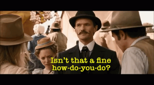 How Do You Do Fine GIF - How Do You Do Fine A Million Ways To Die In ...