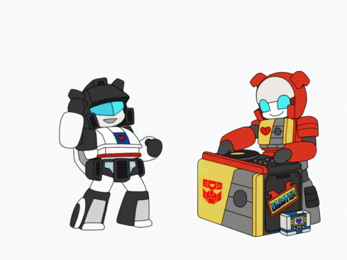 Transformers Chibi GIF - Transformers Chibi Jazz - Discover & Share GIFs