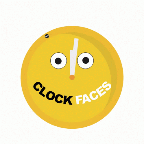 Clock Faces Sticker - Clock Faces - Discover & Share GIFs
