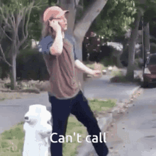 Cant Call Cannot Call GIF - Cant Call Cannot Call Im Busy - Discover ...