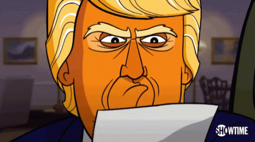 Read Reading GIF - Read Reading Donald Trump - Discover & Share GIFs