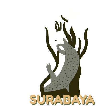 Surabaya East Java Sticker - Surabaya East Java City - Discover & Share ...