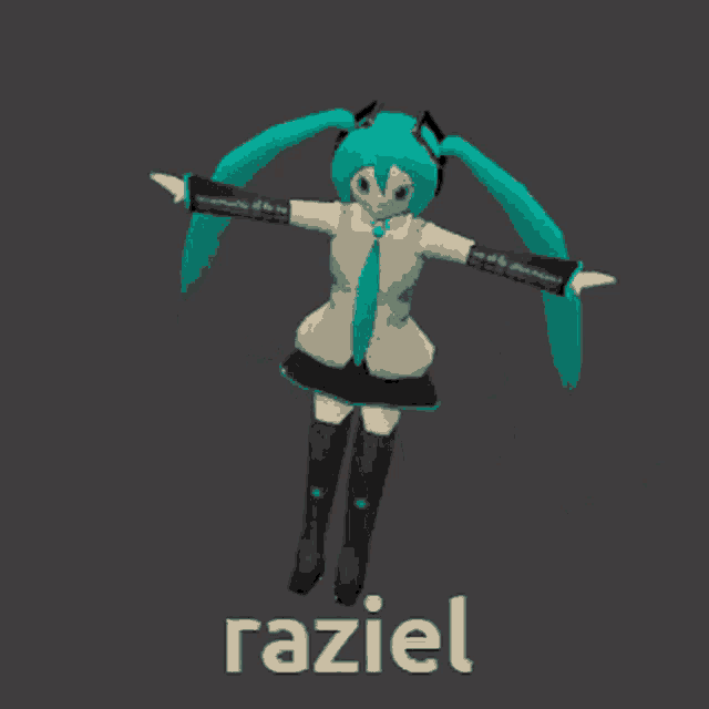 Miku Hatsune Miku Miku Hatsune Miku Raziel Discover And Share S