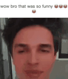 Bro You So Funny Funny GIF - Bro You So Funny Funny Neutral Face - Discover & Share GIFs