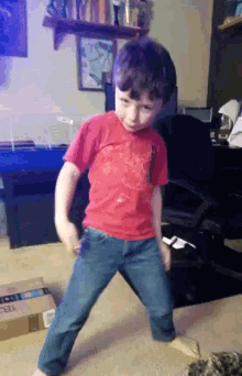 Dance Off GIF - Dance Off Kid - Discover & Share GIFs