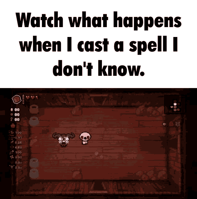 Watch What Happens When I Cast A Spell I Dont Know Isaac Watch What Happens When I Cast A
