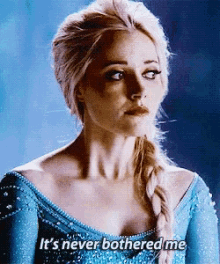 Frozen The Cold Never Bothered Me Anyway GIFs | Tenor