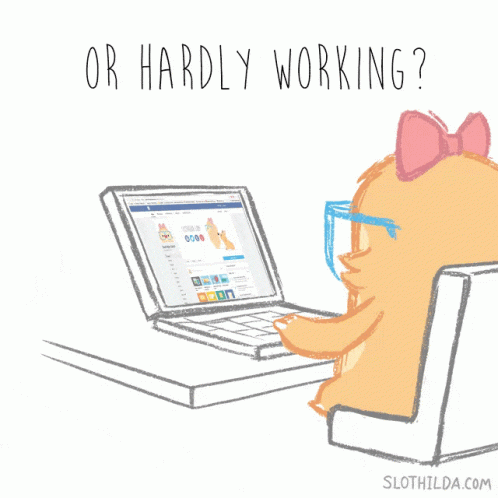 Hardly Working Procrastinating GIF - Hardly Working Procrastinating Procrastinate - Discover ...