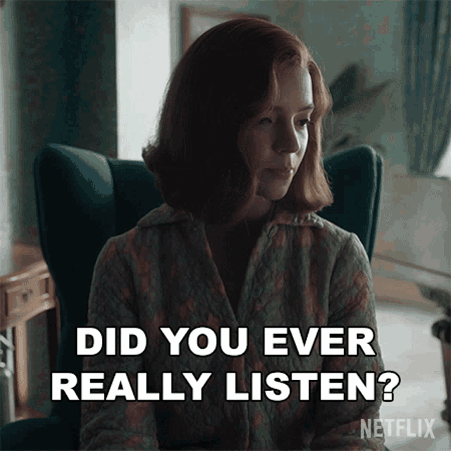 Did You Ever Really Listen Anya Taylor Joy GIF - Did You Ever Really ... Did You Ever Really Listen Anya Taylor Joy GIF - Did You Ever Really ...
