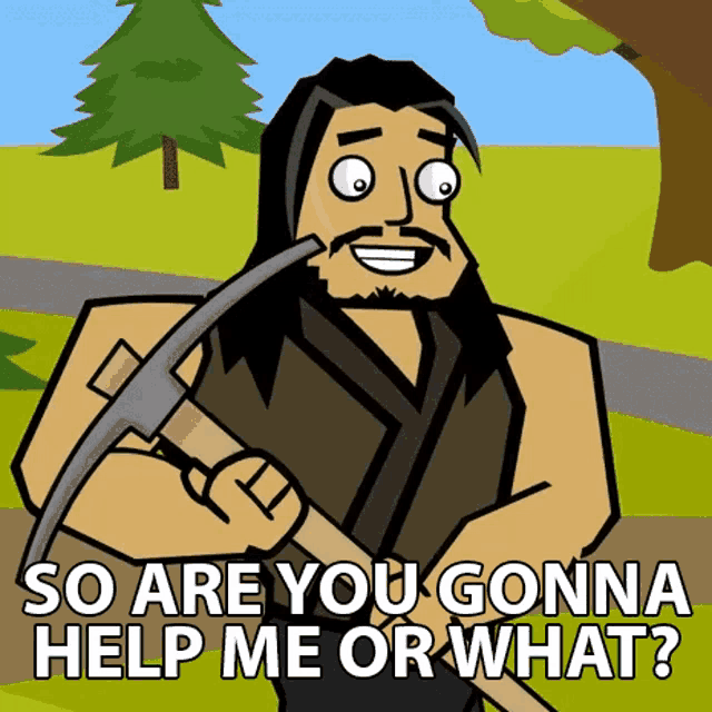 So Are You Gonna Help Me Or What Assistance GIF - So Are You Gonna Help ...
