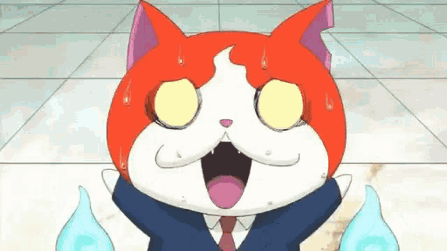 Jibanyan Yo Kai Watch Jibanyan Yo Kai Watch Shocked Discover And Share S