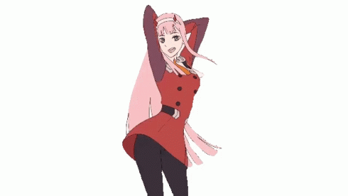 Zero Two Sticker - Zero Two - Discover & Share GIFs