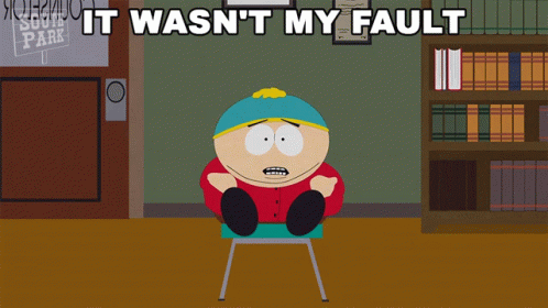 It Wasnt My Fault Cartman GIF - It Wasnt My Fault Cartman South Park ...