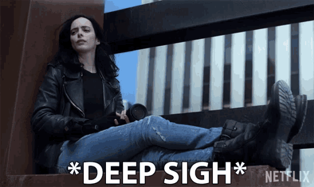 Deep Sigh Over It GIF - Deep Sigh Over It Stressed - Discover & Share GIFs