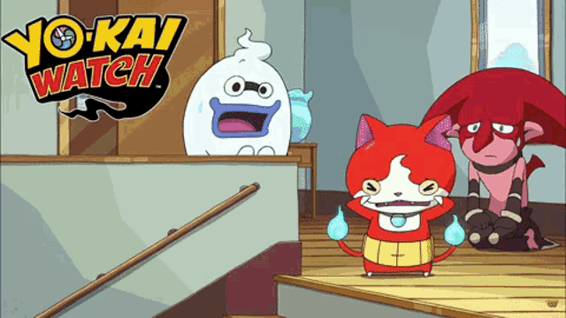 Yokaiwatch Yokai Whisper Jibanyan Phgigiy Crying Cry GIF - Yokaiwatch Yokai Whisper Jibanyan ...