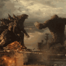 Godzilla Vs Kong GIF - Godzilla Vs Kong - Discover & Share GIFs