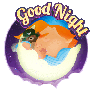 Goodnight Sleep Time Sticker - Goodnight Sleep Time - Discover & Share GIFs