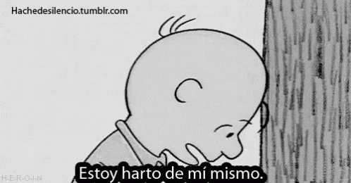 Estoy Harto De Mi Mismo GIF - Peanuts Charlie Brown Sad - Discover ...