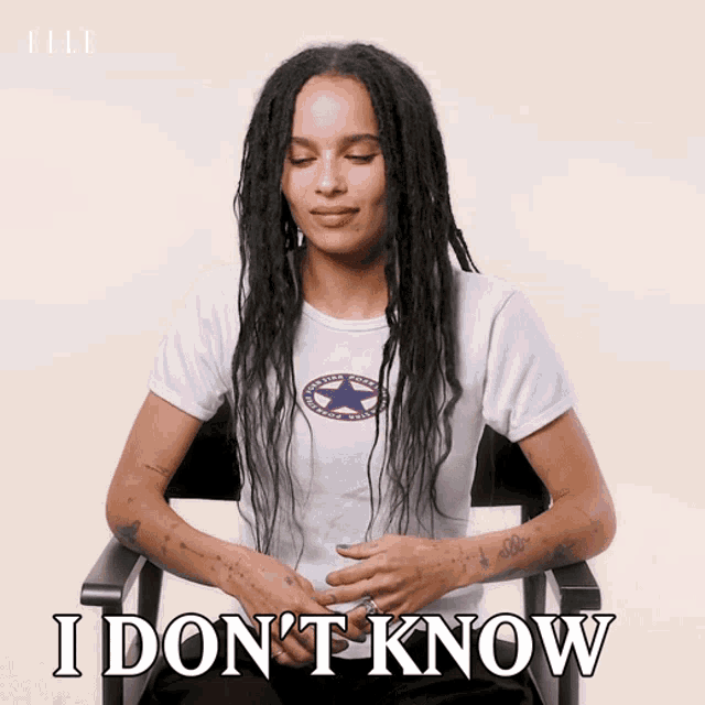 I Dont Know Zoe Kravitz GIF - I Dont Know Zoe Kravitz Confused ... I Dont Know Zoe Kravitz GIF - I Dont Know Zoe Kravitz Confused ...