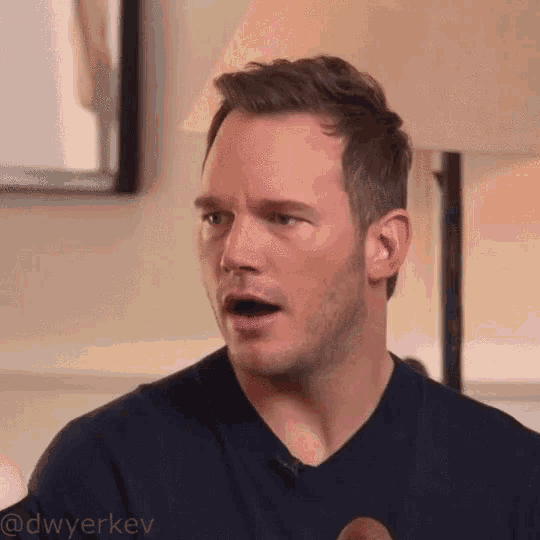 Chris Pratt Reactions Chris Pratt Reactions Shocked Discover And Share S