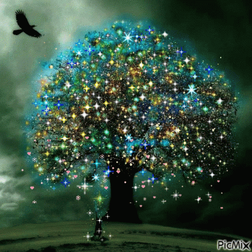 Sparkling Tree Tree GIF - Sparkling Tree Tree - Discover & Share GIFs