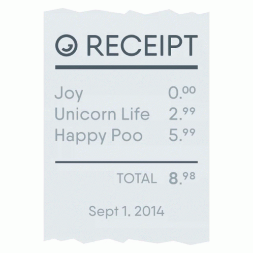 Receipt Objects Sticker - Receipt Objects Joypixels - Discover & Share GIFs