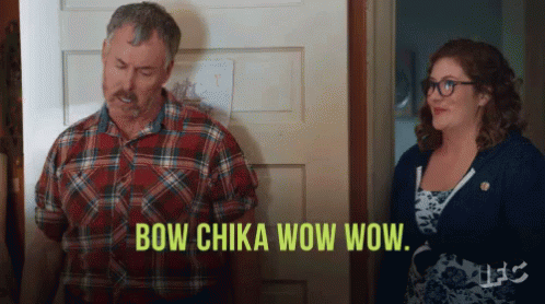 Nice GIF - Stan Against Evil Bow Chika Wow Wow Into It - Discover & Share GIFs