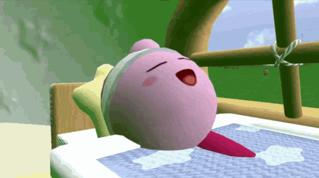 Kirby Sleeping Kirby Sleeping Sleepy Discover And Share S