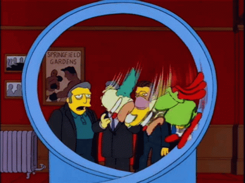 Loop Tiny Bicycle GIF - Loop Tiny Bicycle Krusty The Clown - Discover & Share GIFs