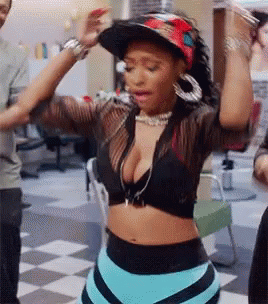 Nicki Minaj Dance GIF - Nicki Minaj Dance Body Roll - Discover & Share GIFs