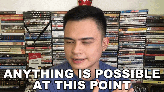 Anything Is Possible At This Point Dennis Buckly GIF - Anything Is ...